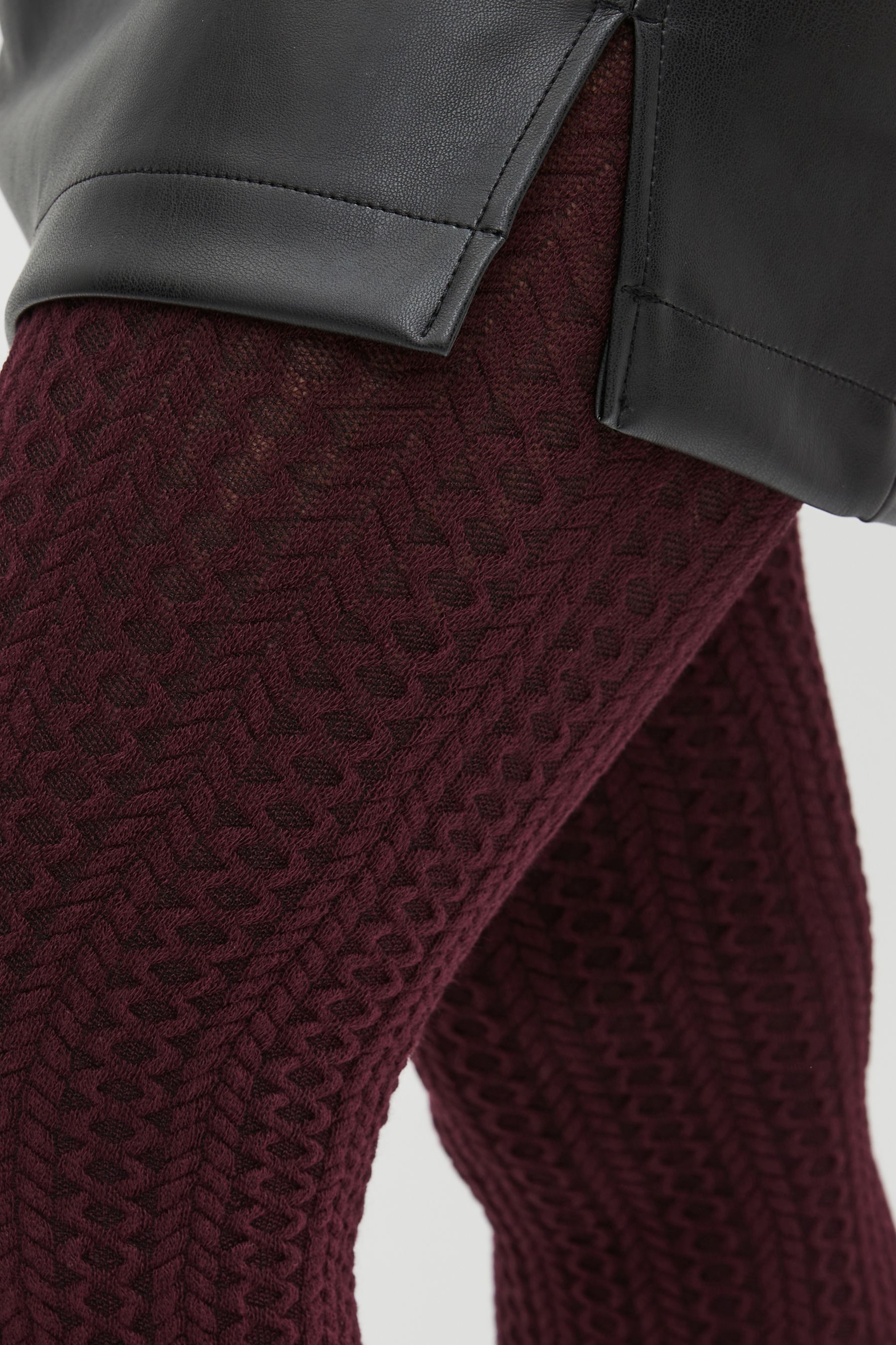 Buy Burgundy Red Knitted Tights 1 Pack from the Next UK online shop