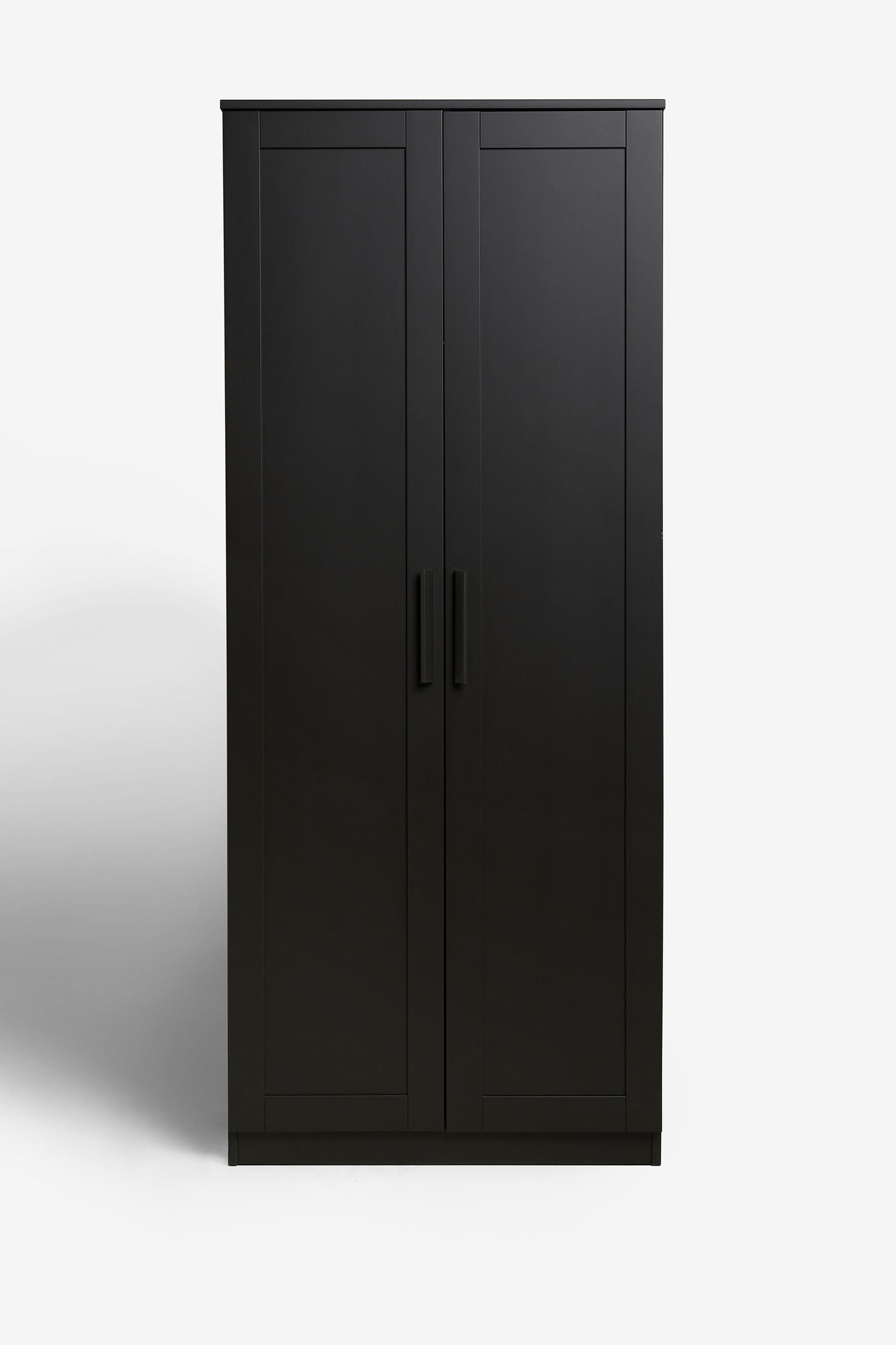 Buy Black Flynn Double Wardrobe from the Next UK online shop