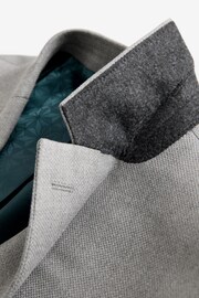 Buy Grey Regular Fit Textured Suit Jacket from the Next UK online shop