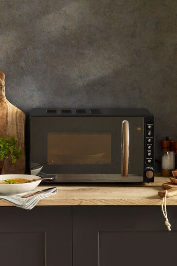Buy Black Bronx 800W 20L Digital Microwave from the Next UK online shop