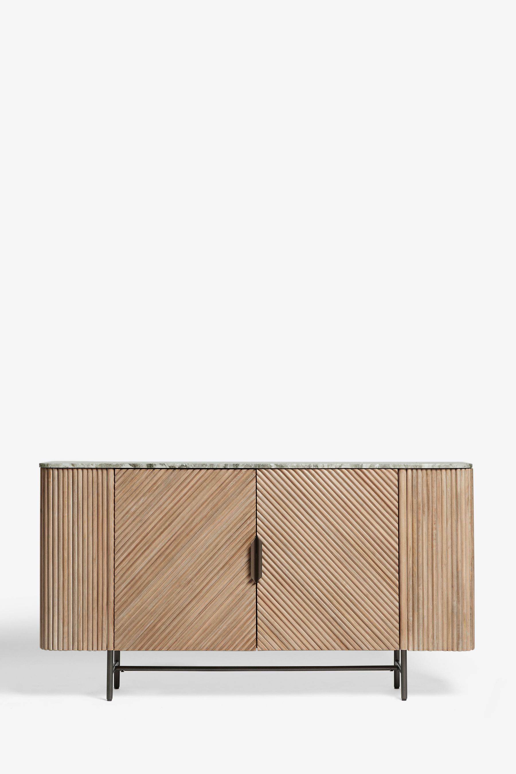 Buy Natural Valencia Marble Mango Wood Large Sideboard from the Next UK ...