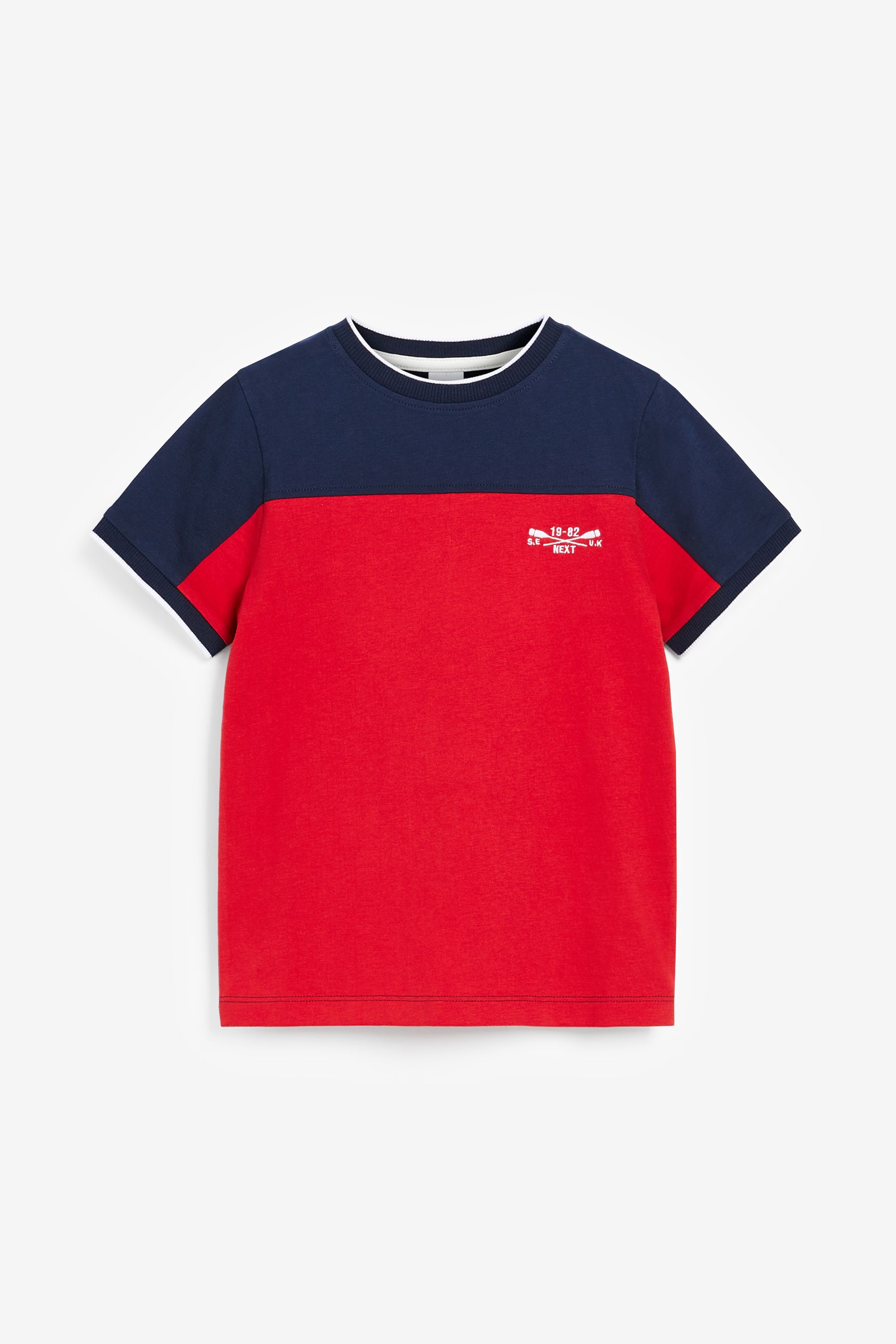 Buy Red/Navy 100% Cotton Check Pyjamas 2 Pack (3-16yrs) from Next Australia