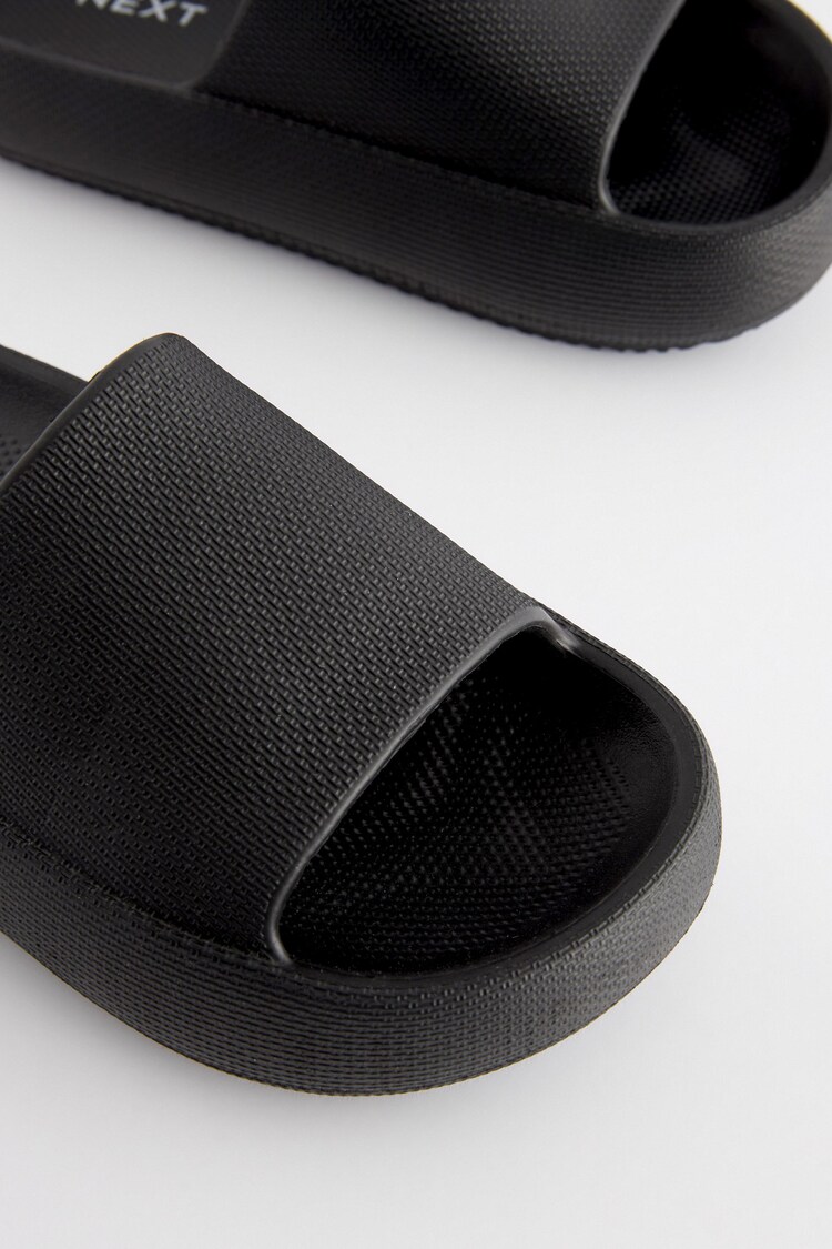 Buy Black Chunky Sliders from the Next UK online shop