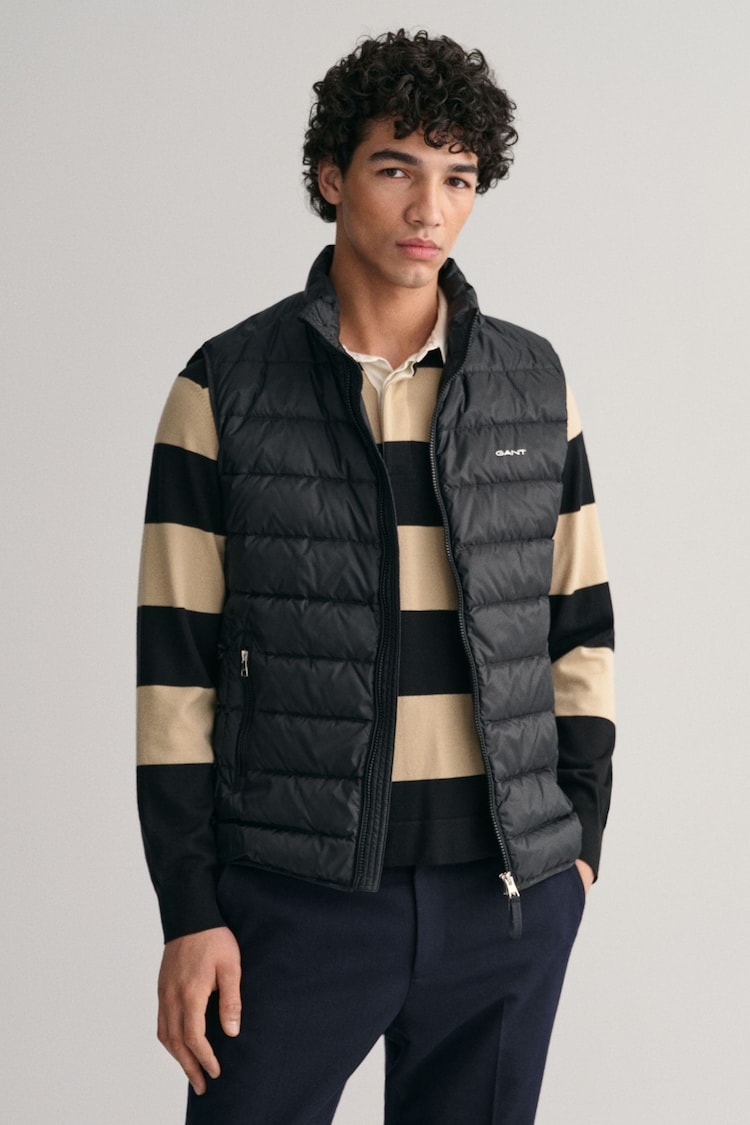 Buy GANT Black Light Down Vest from the Next UK online shop