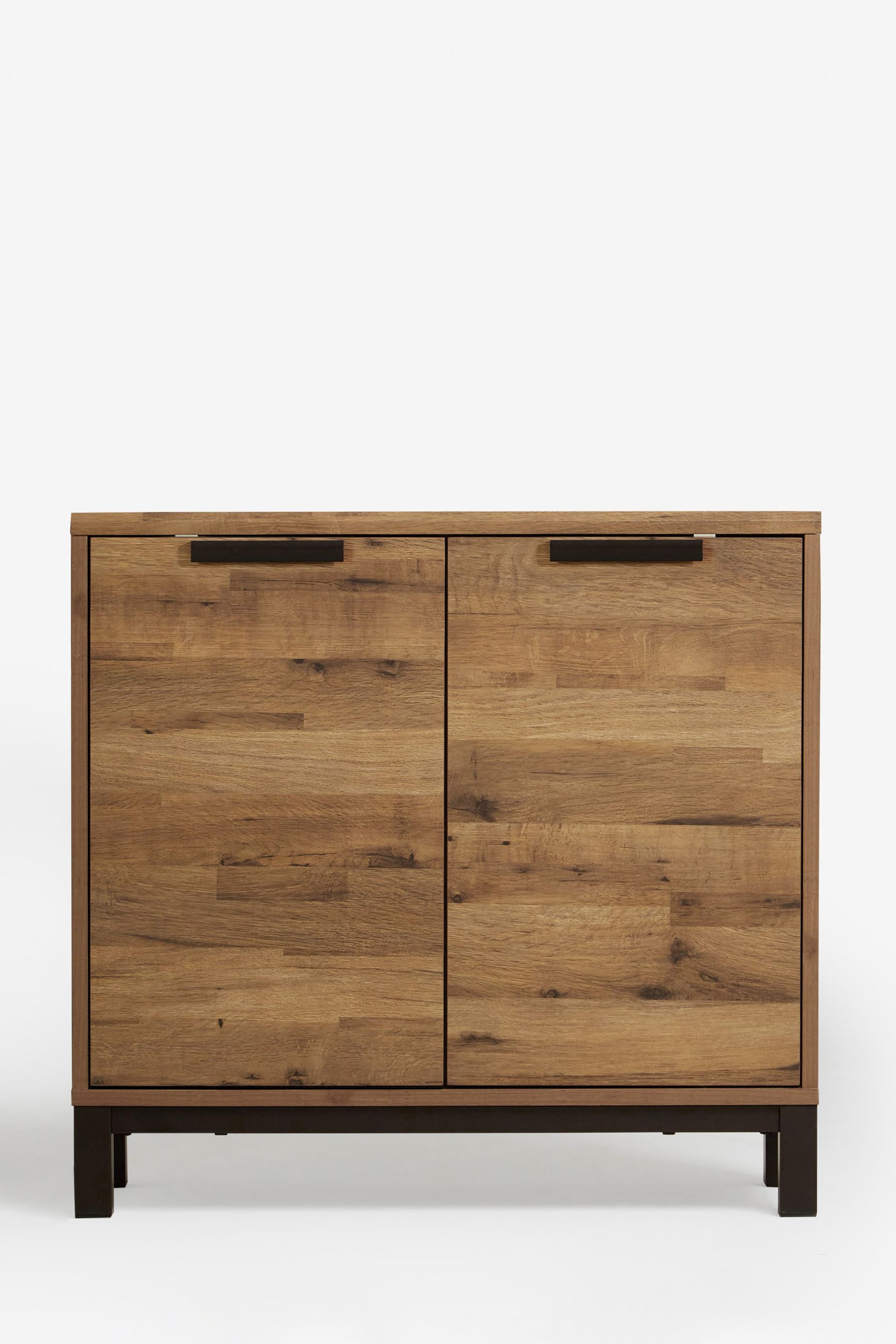 Buy Dark Bronx Oak Effect Slim Small Sideboard from the Next UK online shop