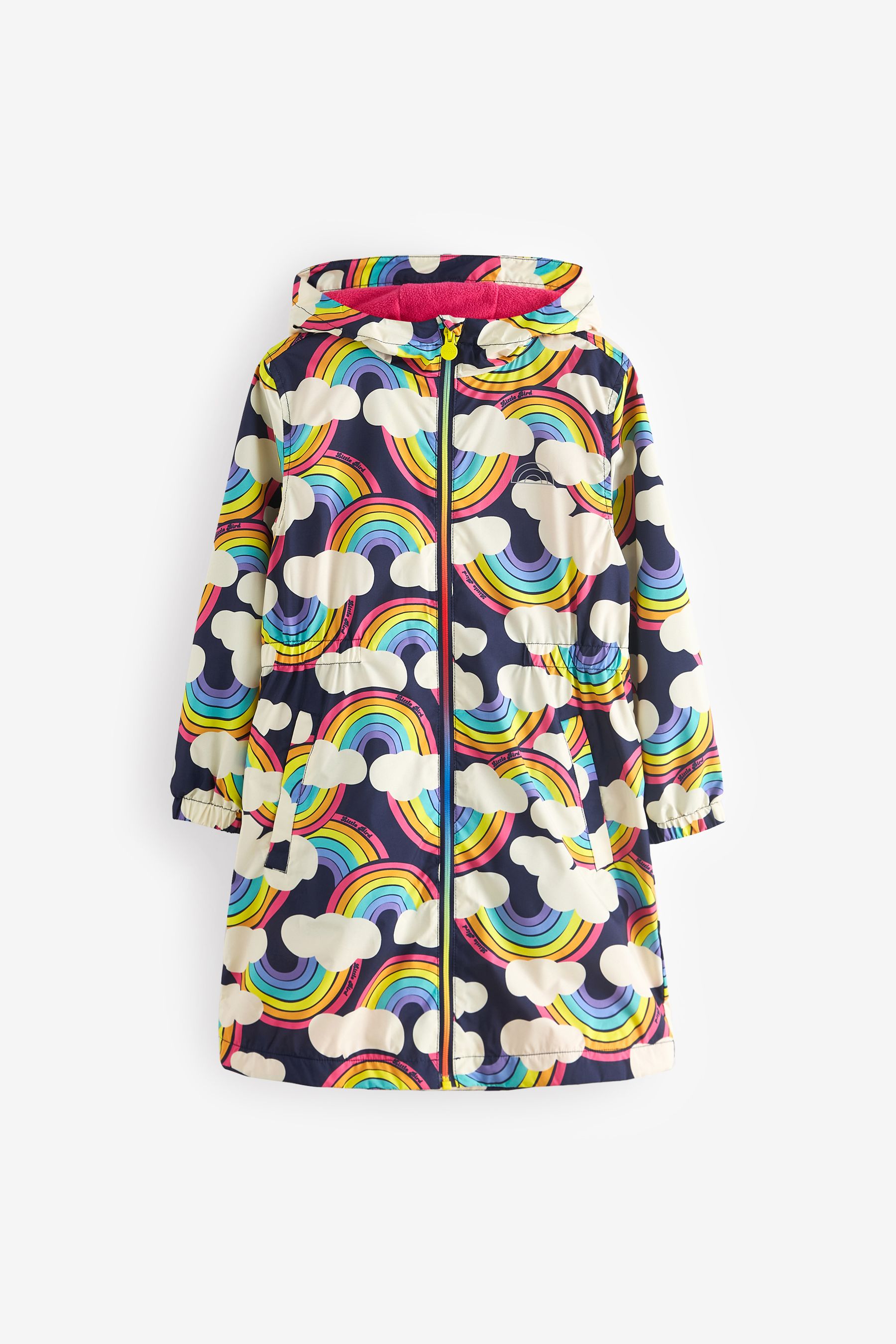 Buy Little Bird by Jools Oliver Multi Rainbow Shower Resistant Jacket ...