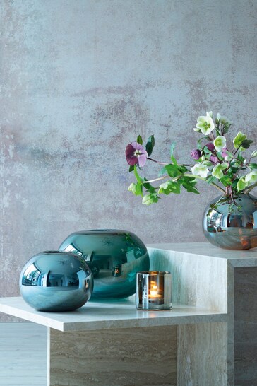 Buy LSA International Blue Epoque Vase H135cm from the Next UK online shop