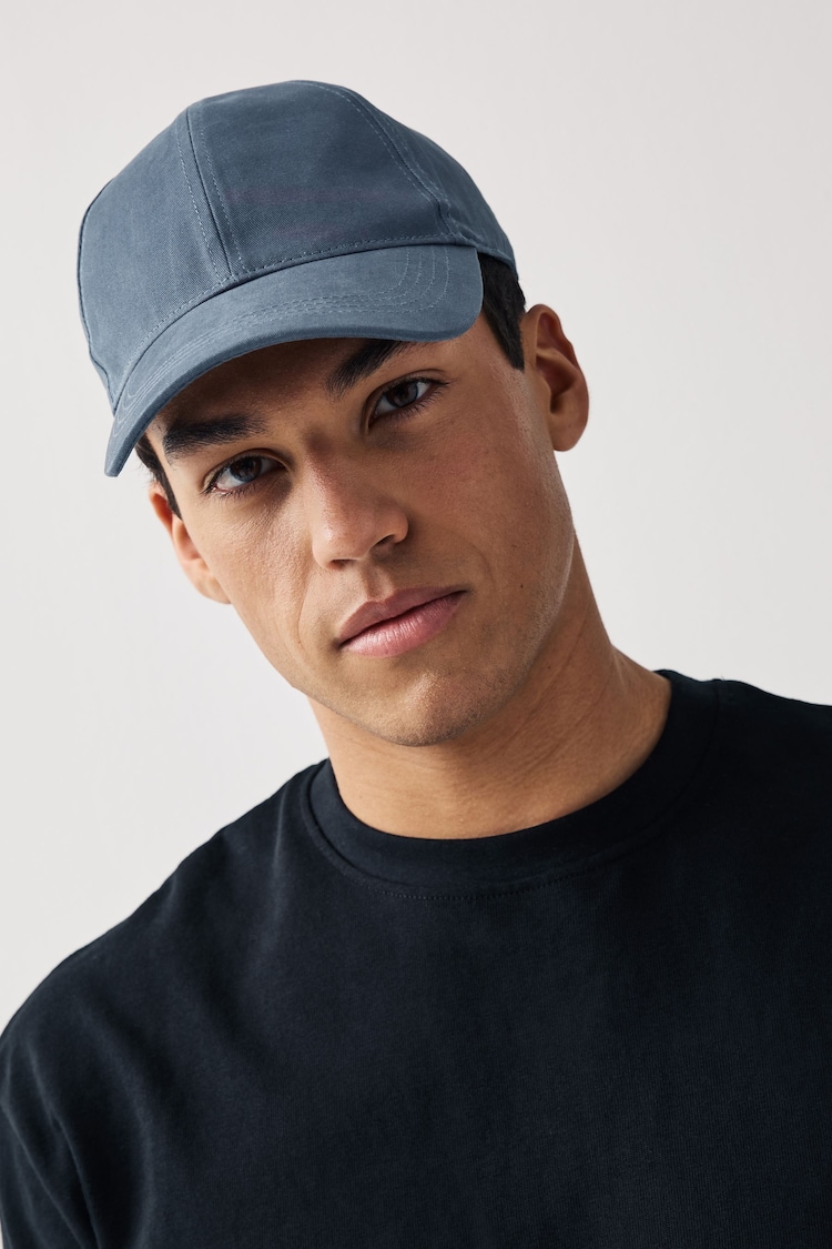 Buy Navy Blue/Cream Caps 2 Pack from the Next UK online shop