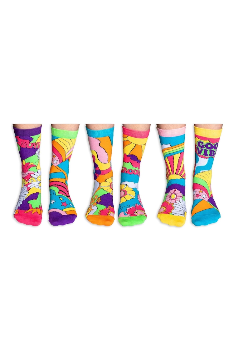 Buy United Odd Socks Multi Floral Festival Hippy Go Lucky Socks from the Next UK online shop