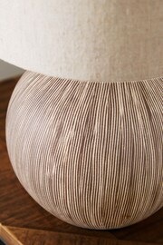 Buy Cream Scratch Ceramic Small Table Lamp from the Next UK online shop