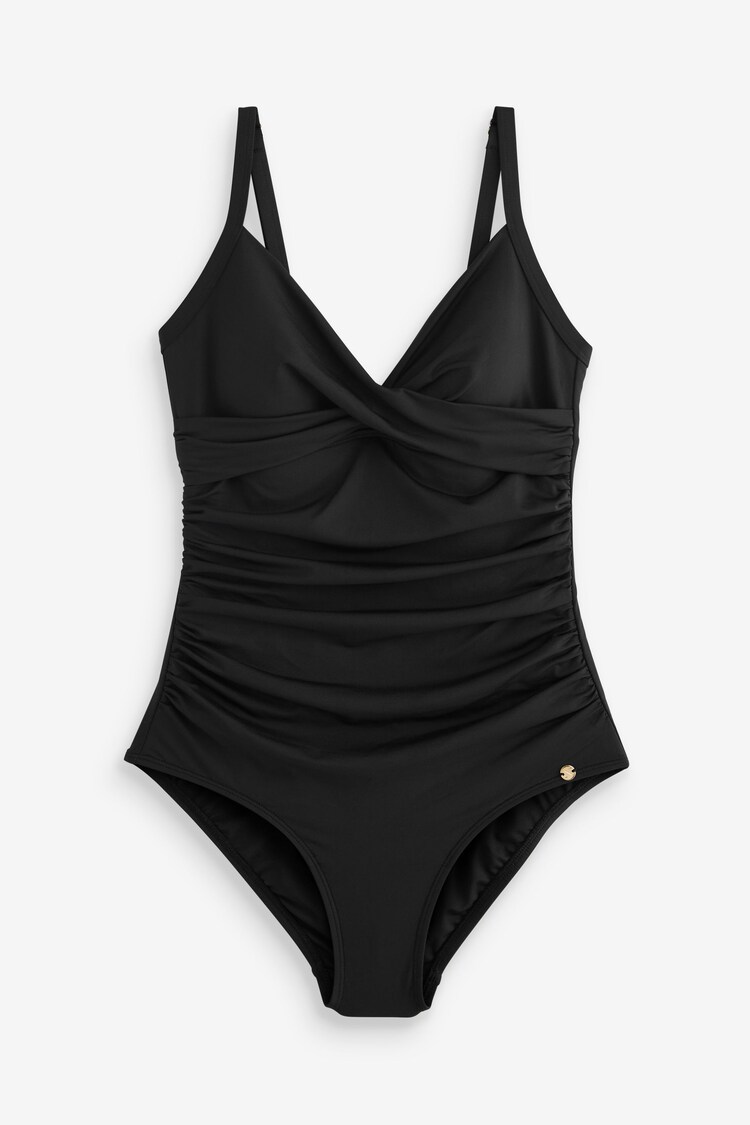 Buy Black Shaping Tummy Control Swimsuit from the Next UK online shop