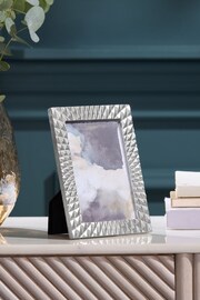 Buy Silver Geometric Photo Frame from the Next UK online shop