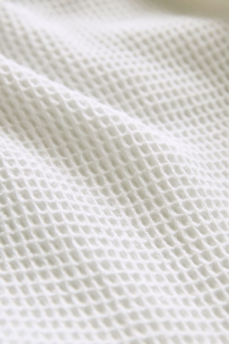 Buy White 100% Cotton Waffle Dressing Gown from the Next UK online shop