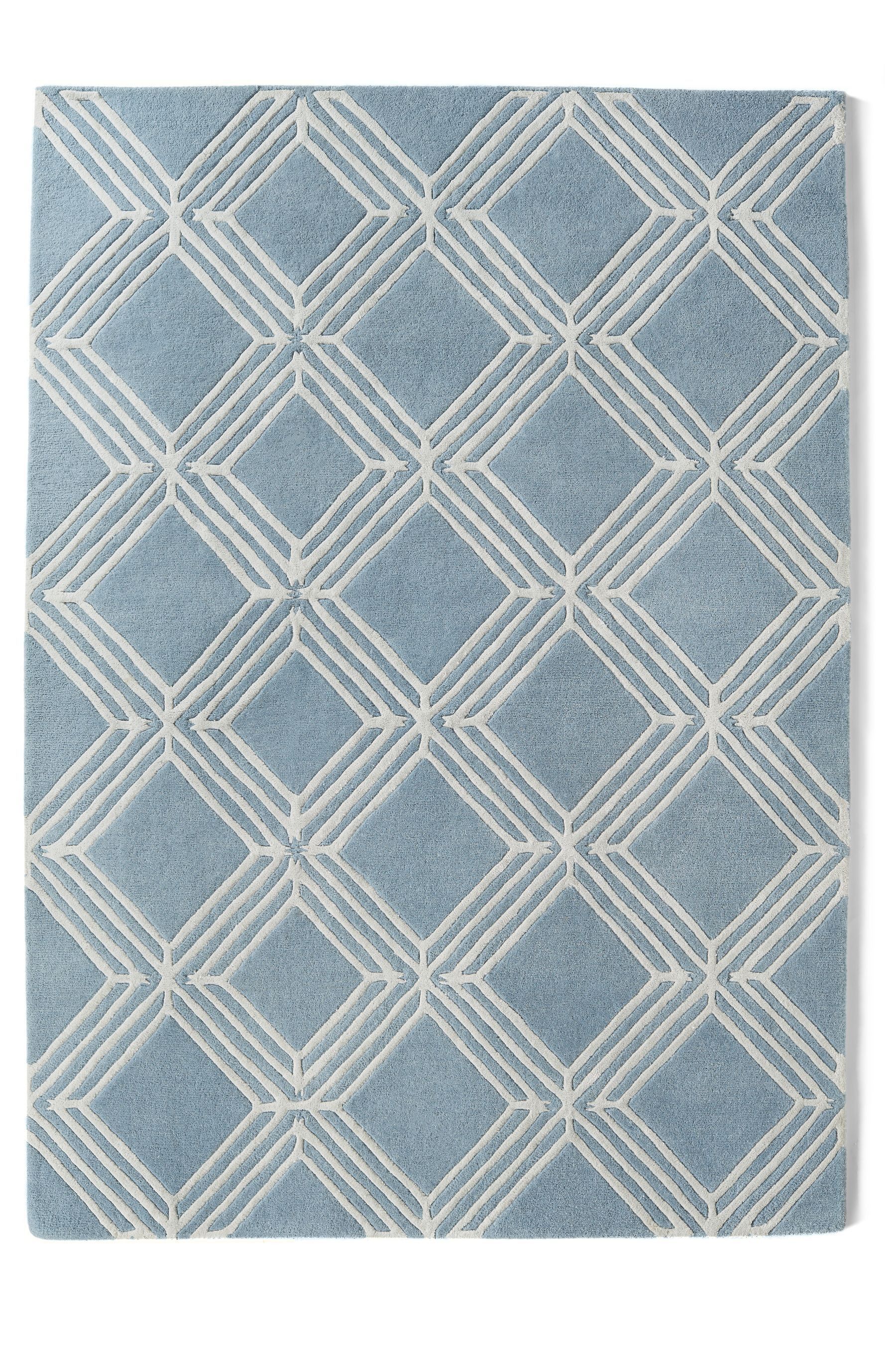 Buy Origin Rug Collection. Blue Estelle Rug from the Next UK online shop