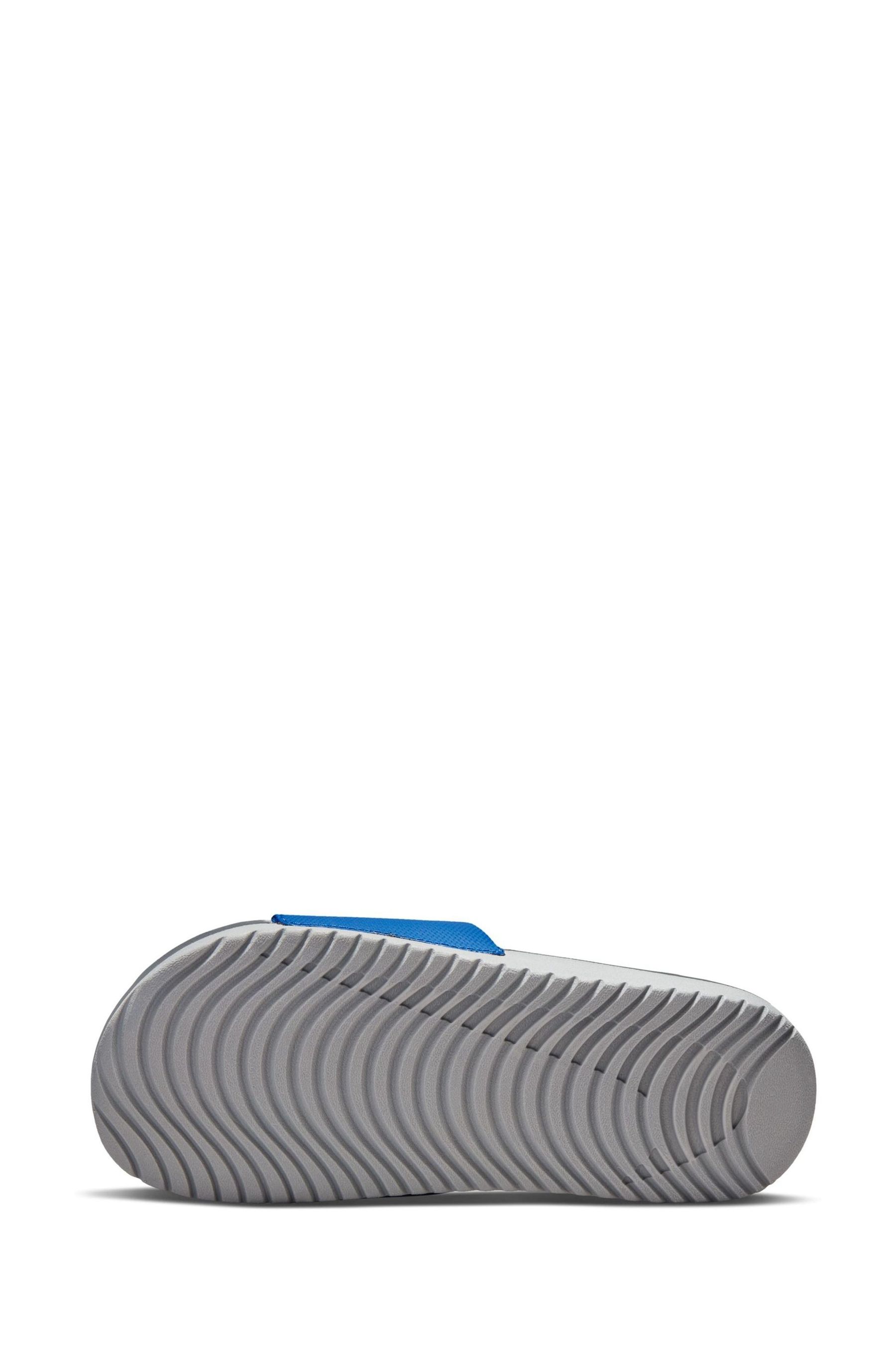 Buy Nike Blue/White Kawa Junior/Youth Sliders from the Next UK online shop