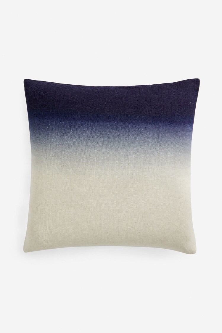 Buy French Connection Indigo Alawi Ombre Linen Cushion from the Next UK ...