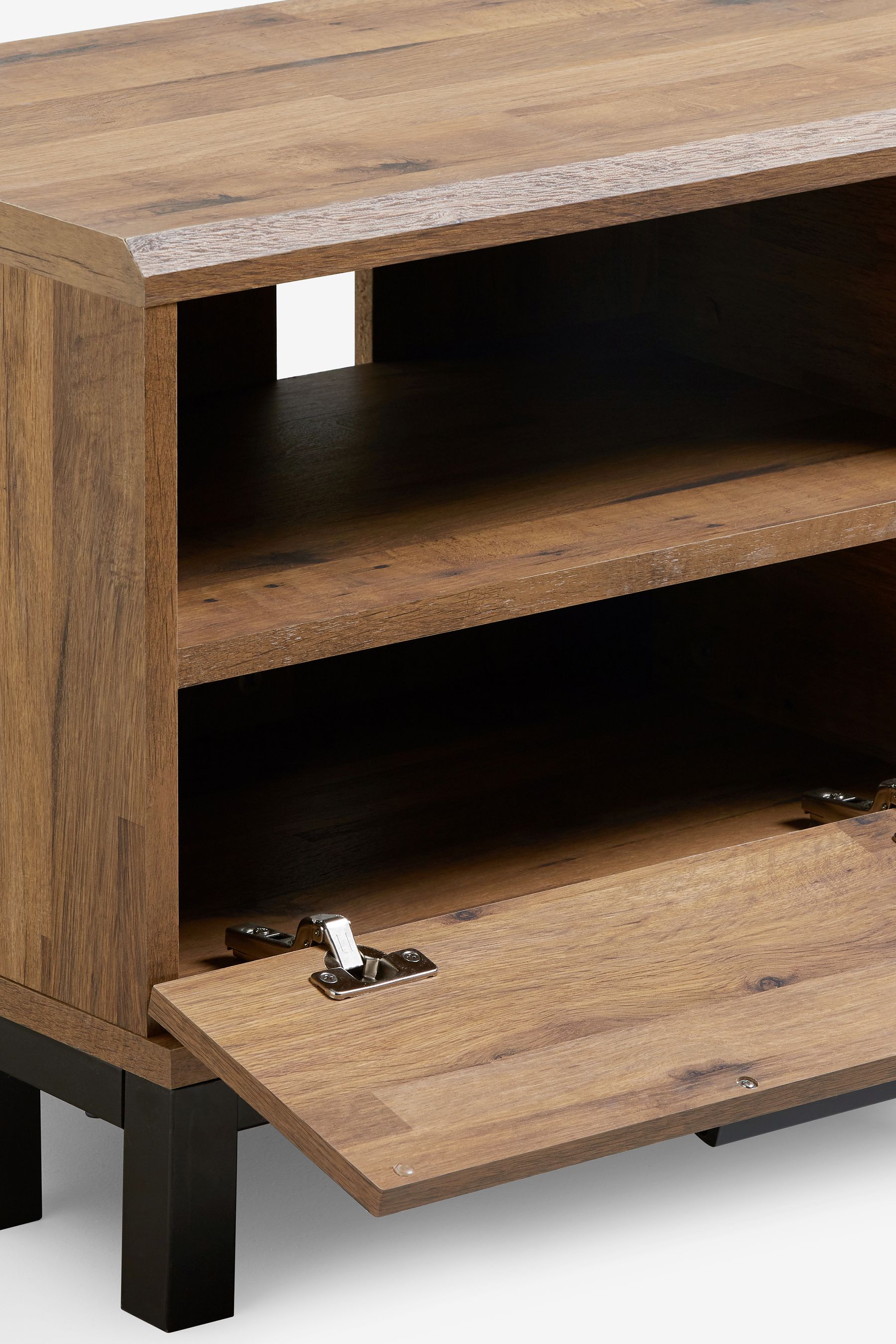 Buy Dark Bronx Up to 46 inch Corner Oak Effect TV Unit from the Next UK ...