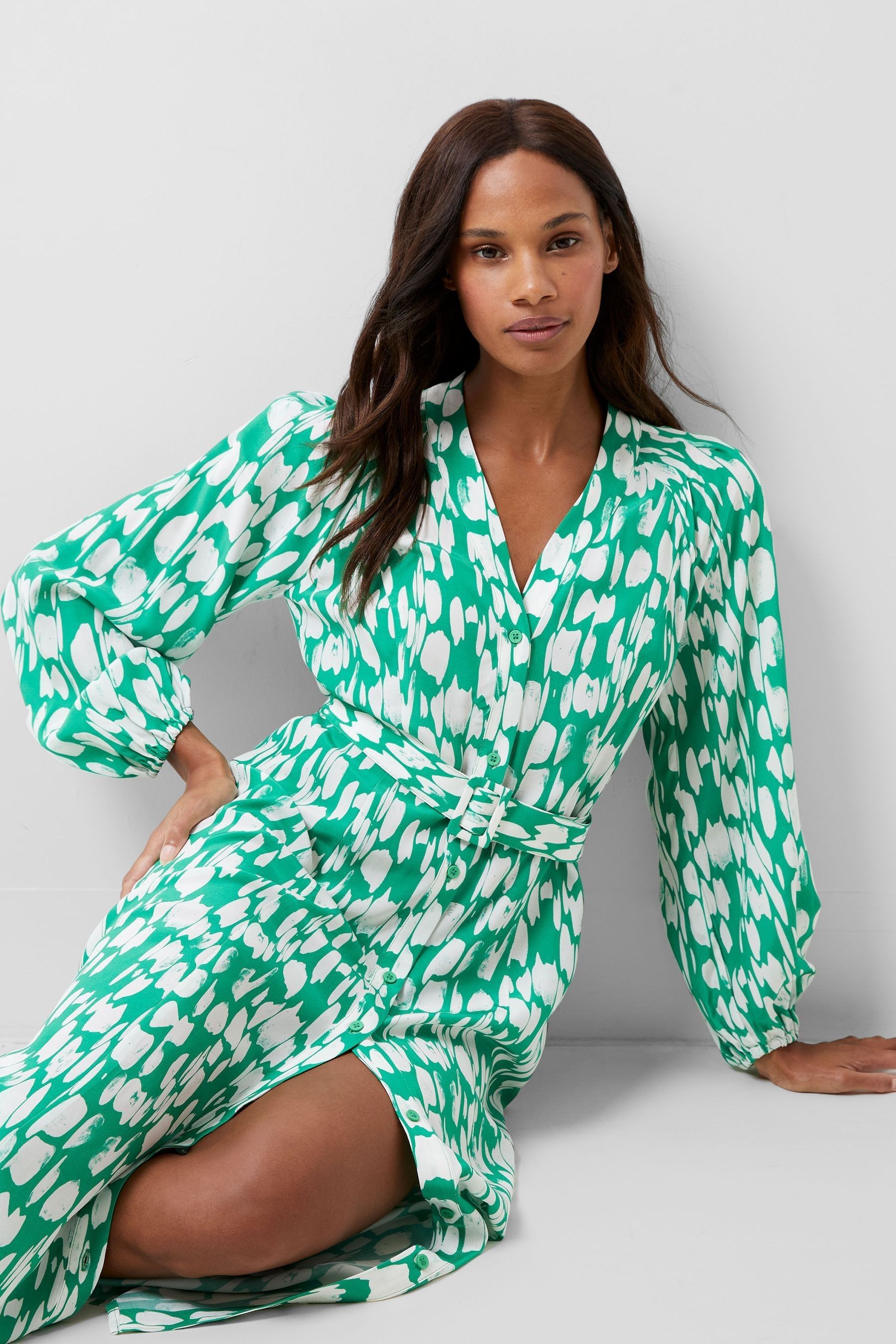 Buy French Connection Green Islanna Bracelet Dress from the Next UK ...
