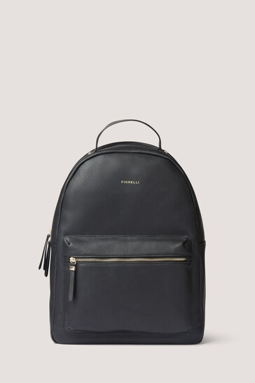 Buy Fiorelli Anouk Casual Grain Sleek Black Backpack from the Next UK online shop