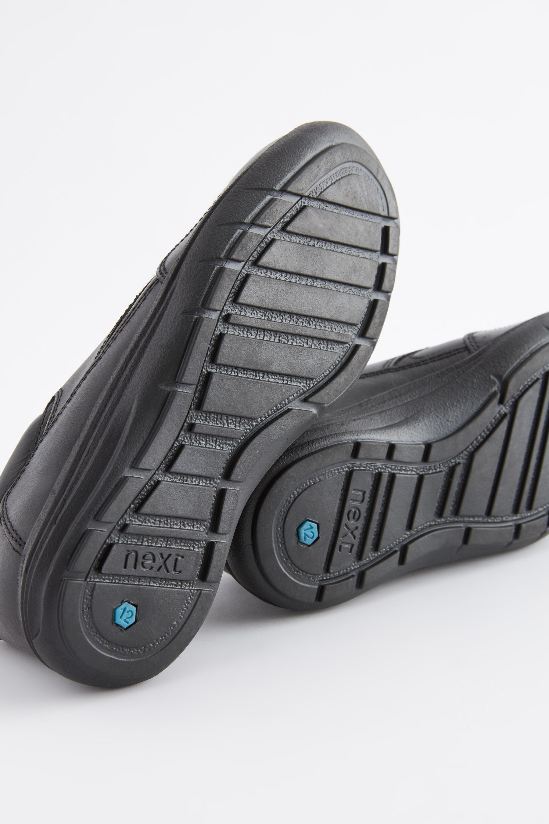 Buy Black Narrow Fit (E) School Leather Lace-Up Shoes from the Next UK ...