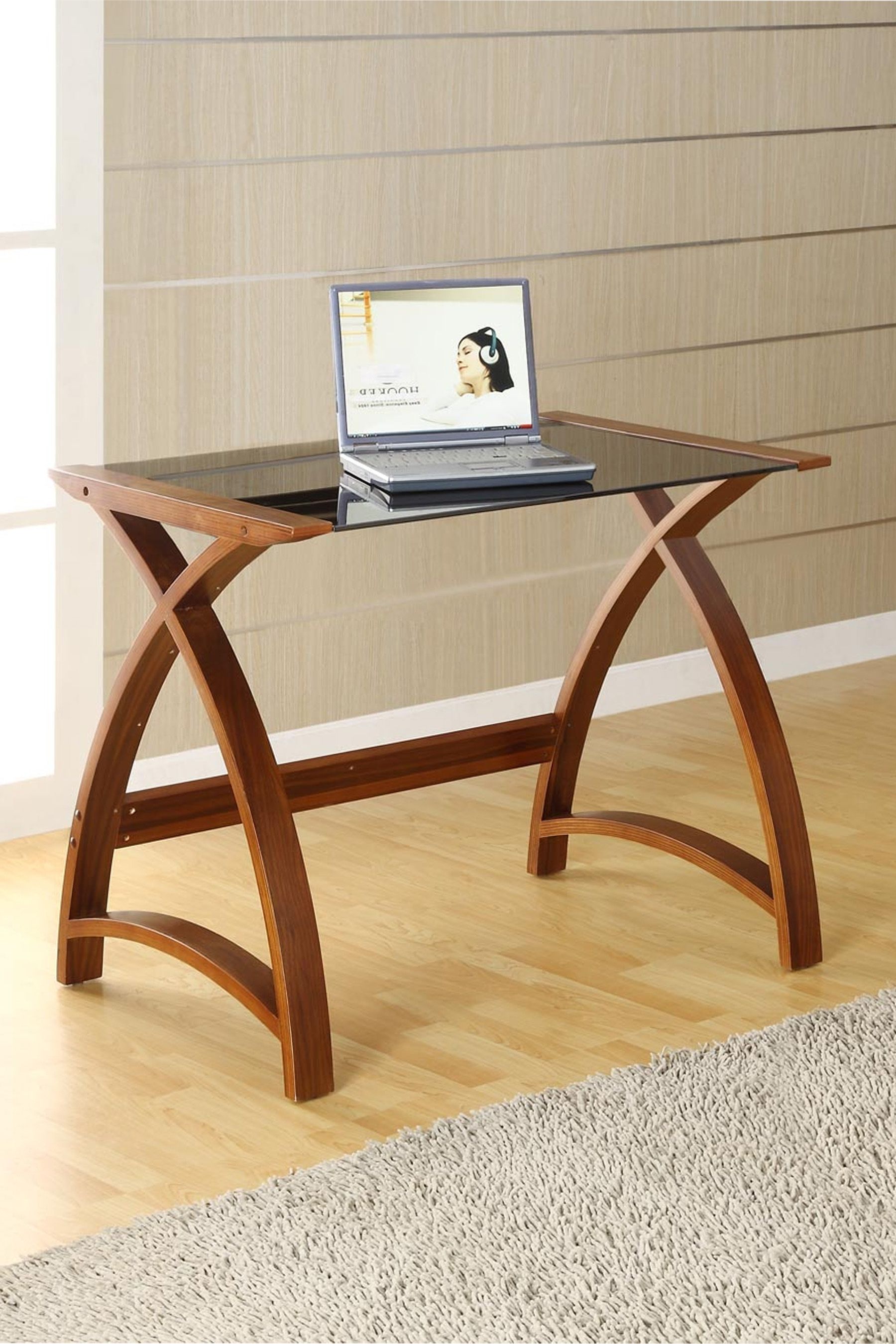 Buy Jual Walnut Helsinki Small Wooden Laptop Desk from the Next UK ...