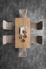 Buy Classic Cream Malvern Oak Effect Dining Table from the Next UK ...