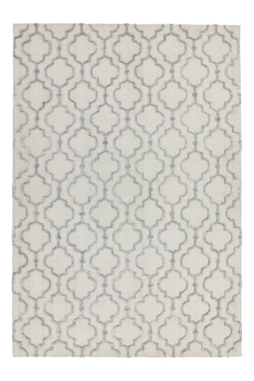 Buy Asiatic Rugs Grey Dixon Textured Geo Rug from the Next UK online shop