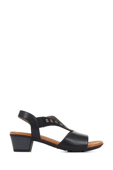 Buy Pavers Heeled Slingback Black Sandals from the Next UK online shop