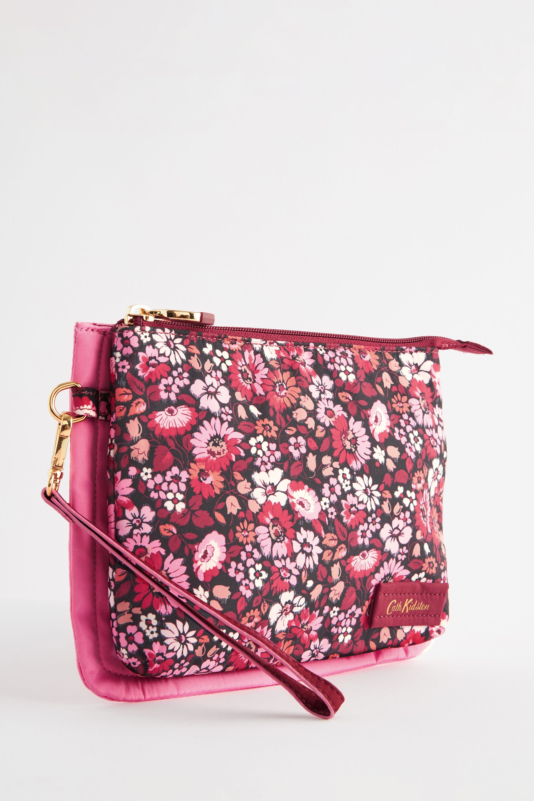 Buy Cath Kidston Pink/Red Double Pouch Bag from the Next UK online shop