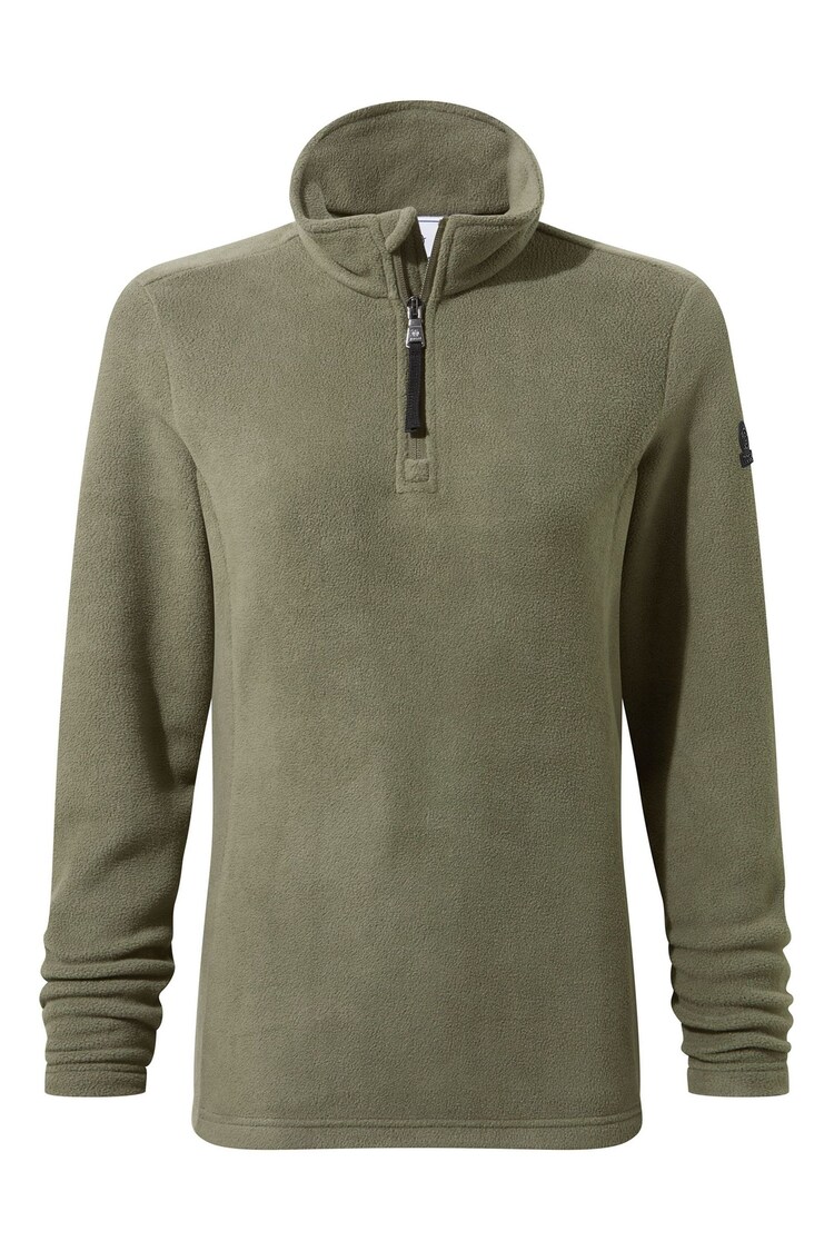Buy Tog 24 Green Revive Fleece Zip Neck Jumper from the Next UK online shop