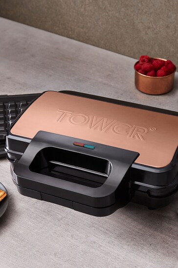 Buy Tower Rose Gold 3 in1 Deep Fill Sandwich Maker from the Next UK ...