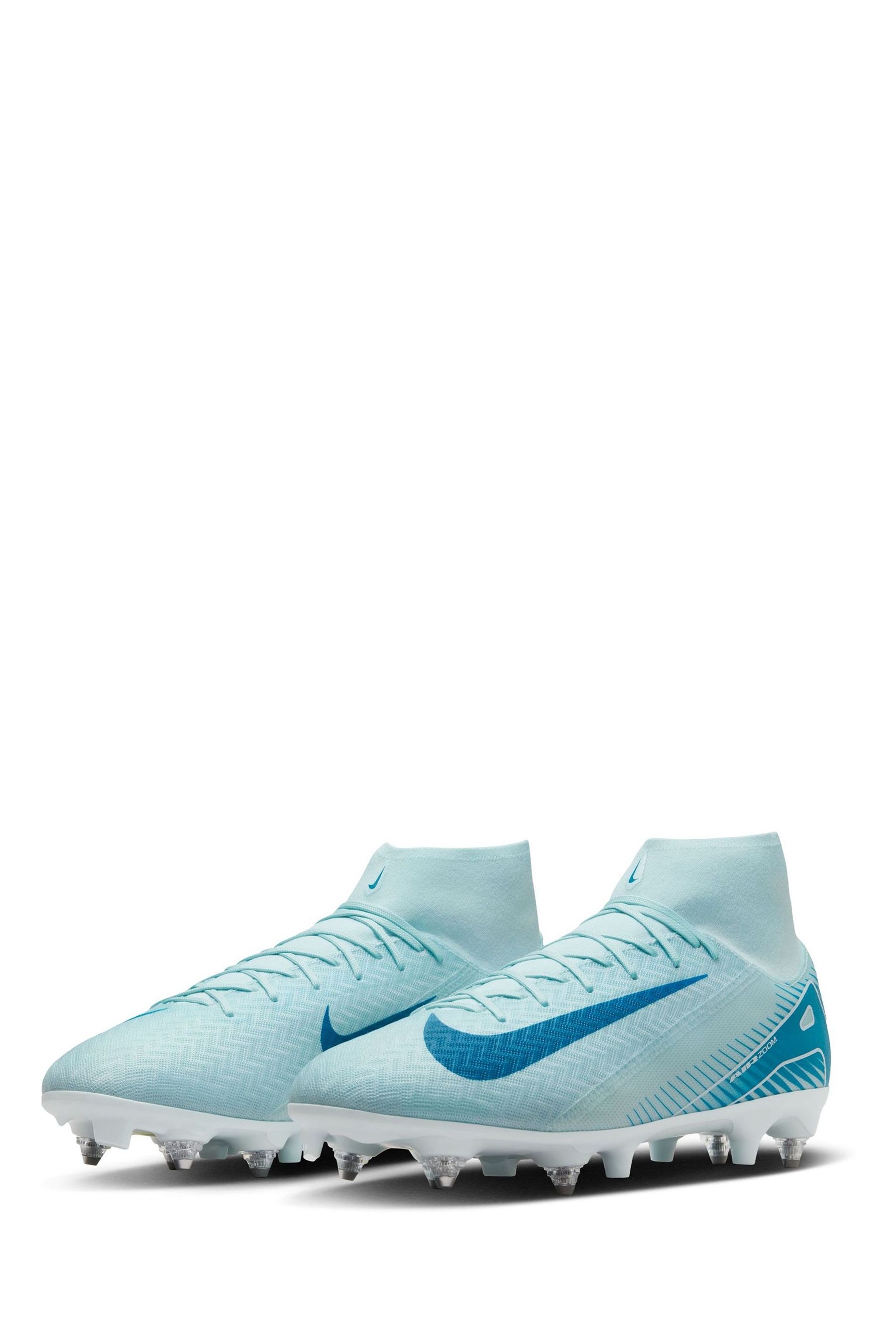 Buy Nike Soar/White Adults Zoom Mercurial Superfly 10 Academy Soft ...