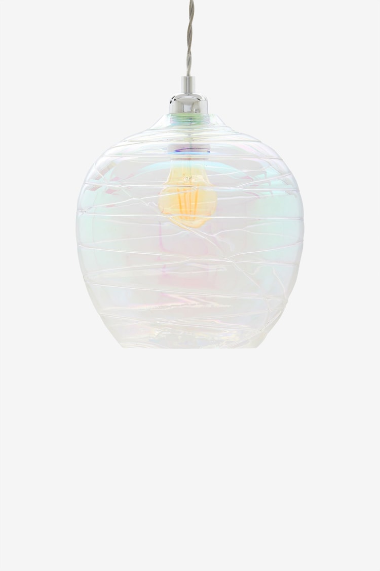 Buy Iridescent Drizzle Easy Fit Pendant Lamp Shade from the Next UK ...