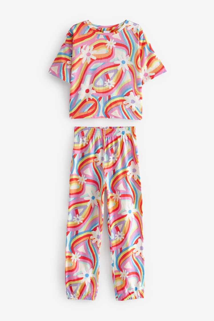Buy Rainbow 2 Pack Jogger Pyjamas (3-16yrs) from Next Australia