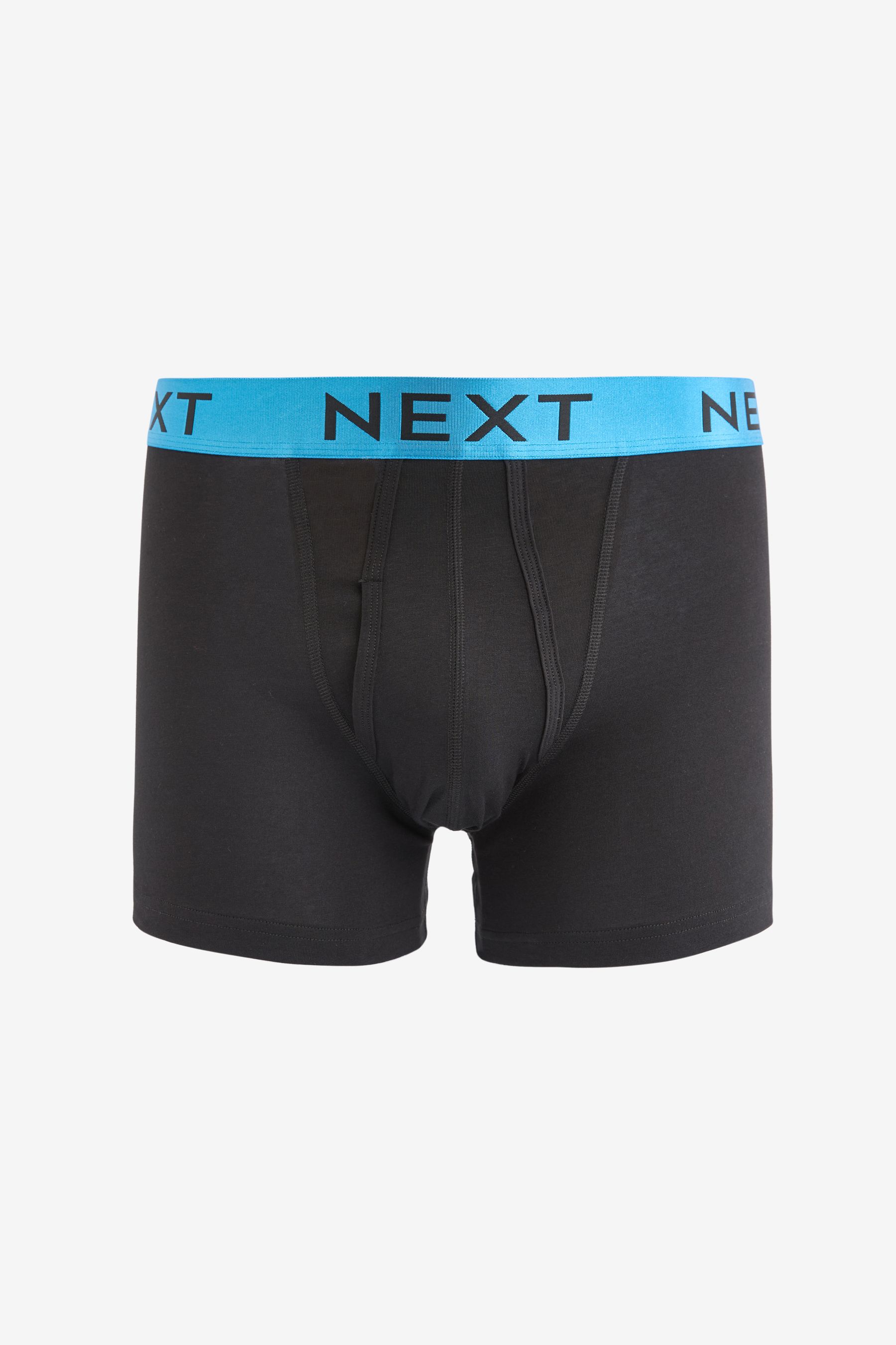 Buy Black Bright Colour Metallic Waistband 10 pack Waistband A-Front ...