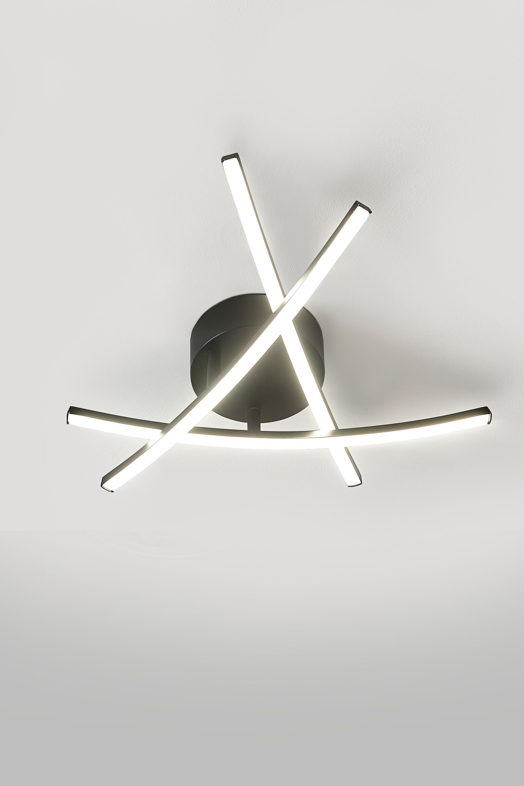 Buy Black Amari LED Flush Ceiling Light from the Next UK online shop