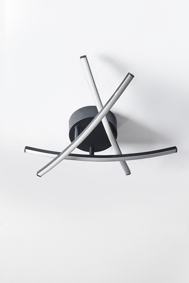 Buy Black Amari LED Flush Ceiling Light from the Next UK online shop