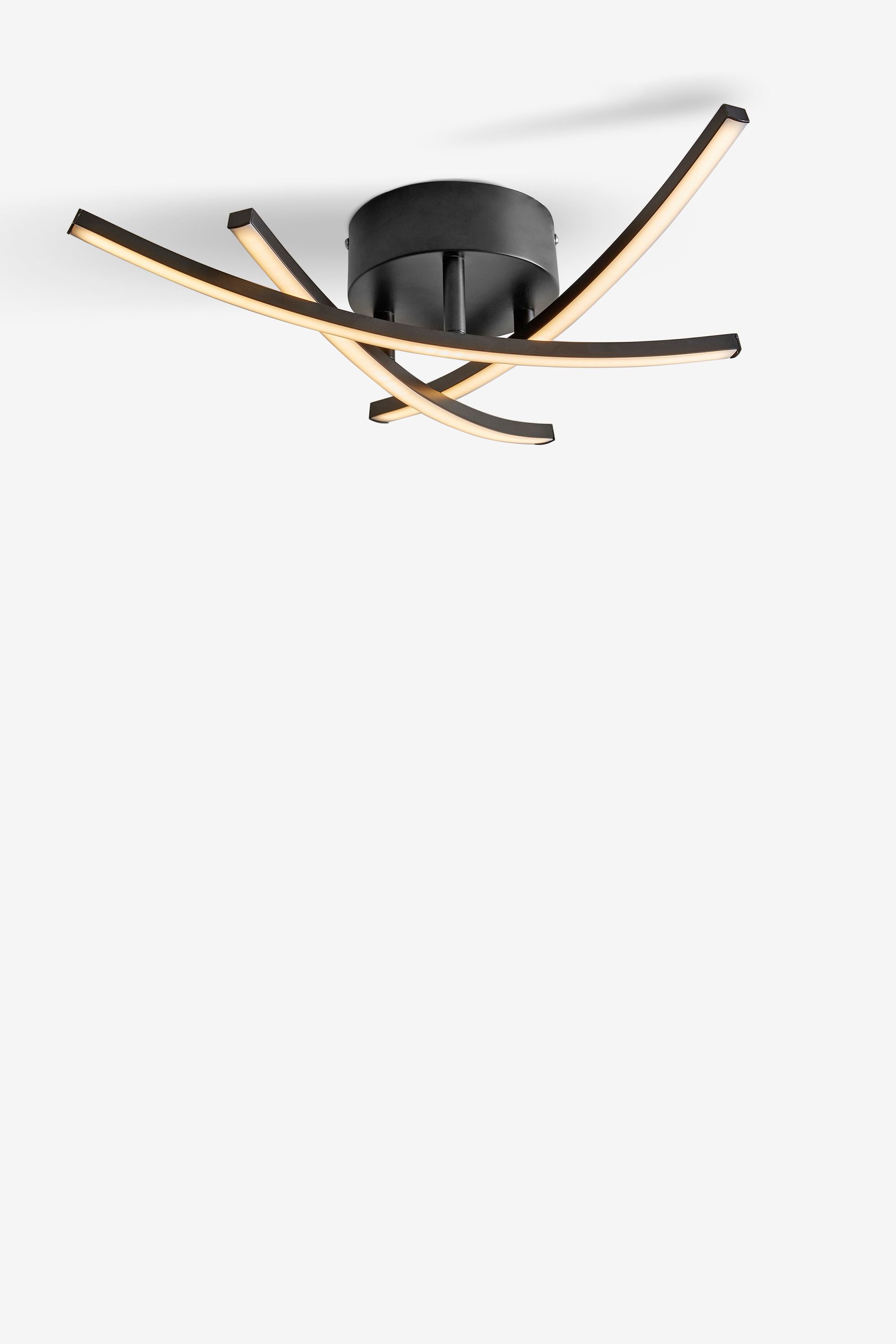 Buy Black Amari LED Flush Ceiling Light from the Next UK online shop