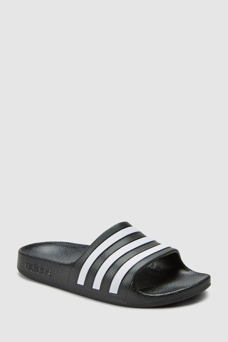 Buy adidas Black Adilette Youth Kids Sliders from the Next UK online shop