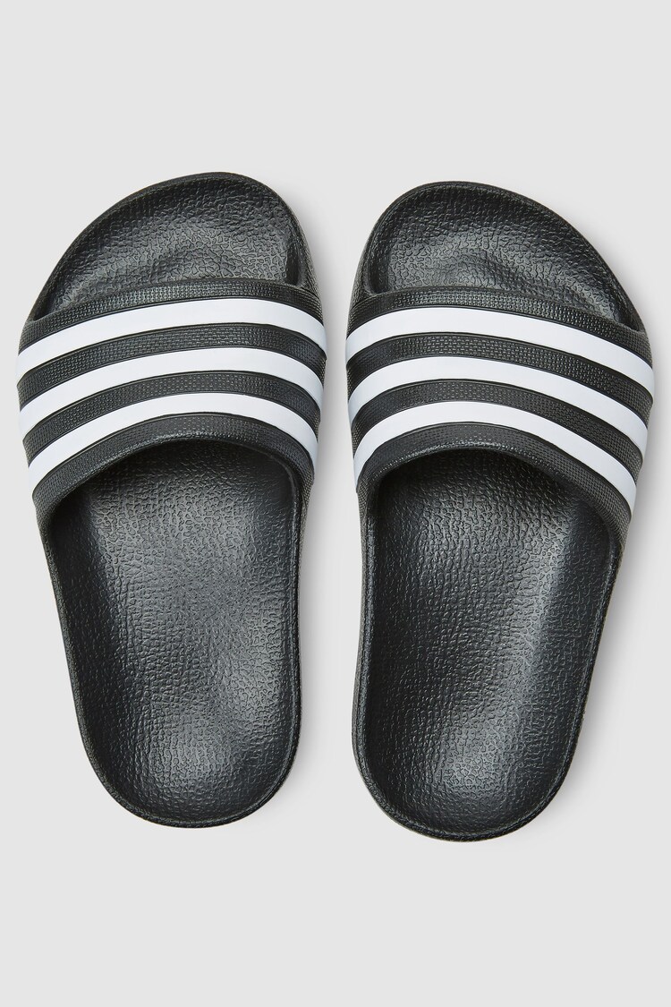 Buy adidas Black Adilette Youth Kids Sliders from the Next UK online shop