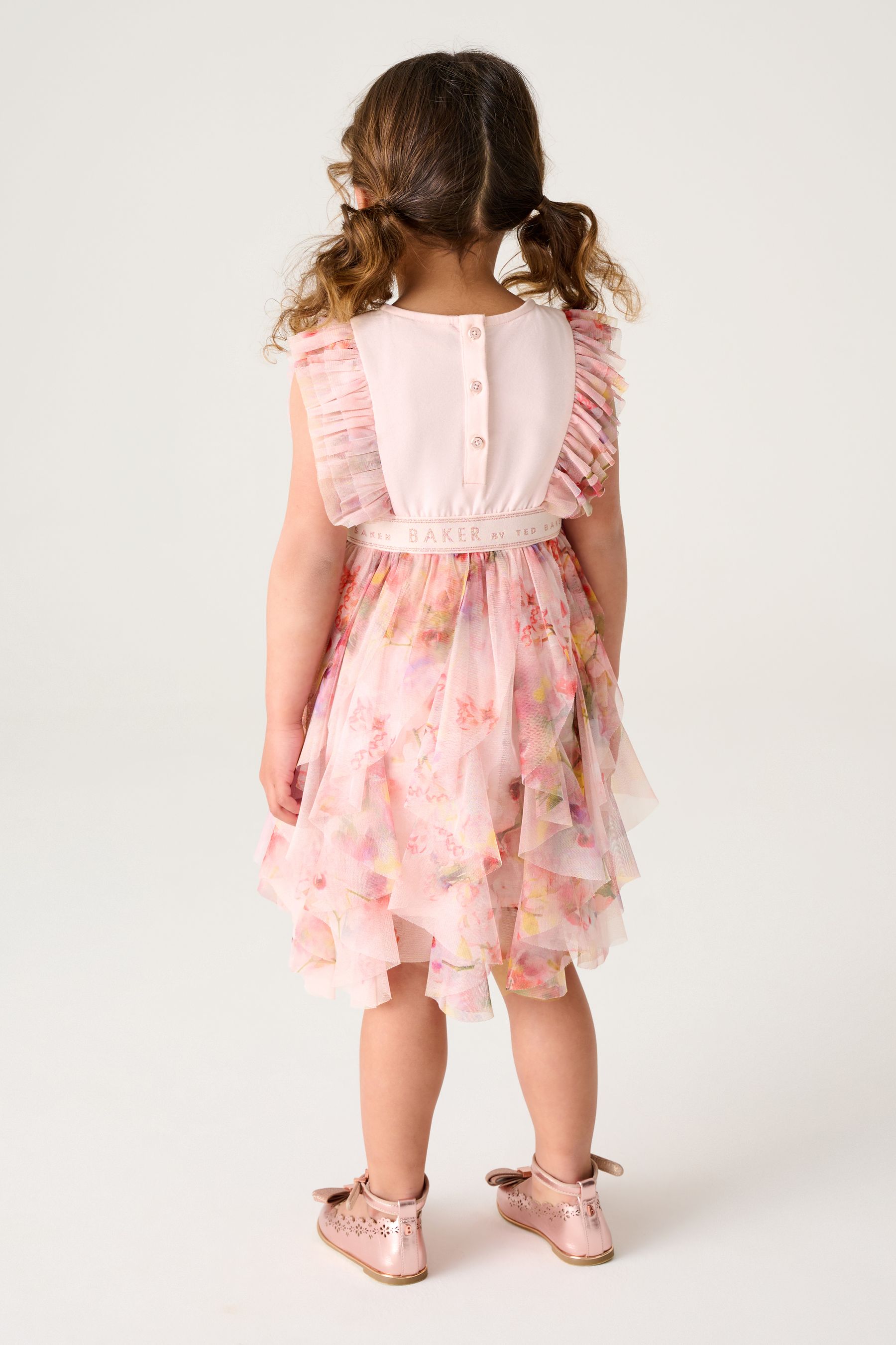Buy Baker by Ted Baker Floral Mesh Mockable Dress from the Next UK ...