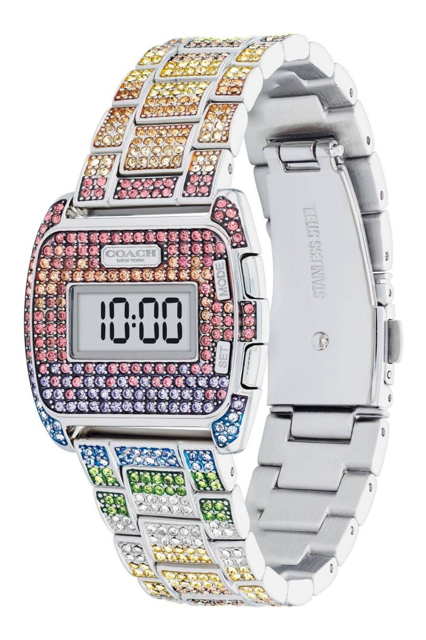 Buy COACH Ladies Darcy White Watch from the Next UK online shop