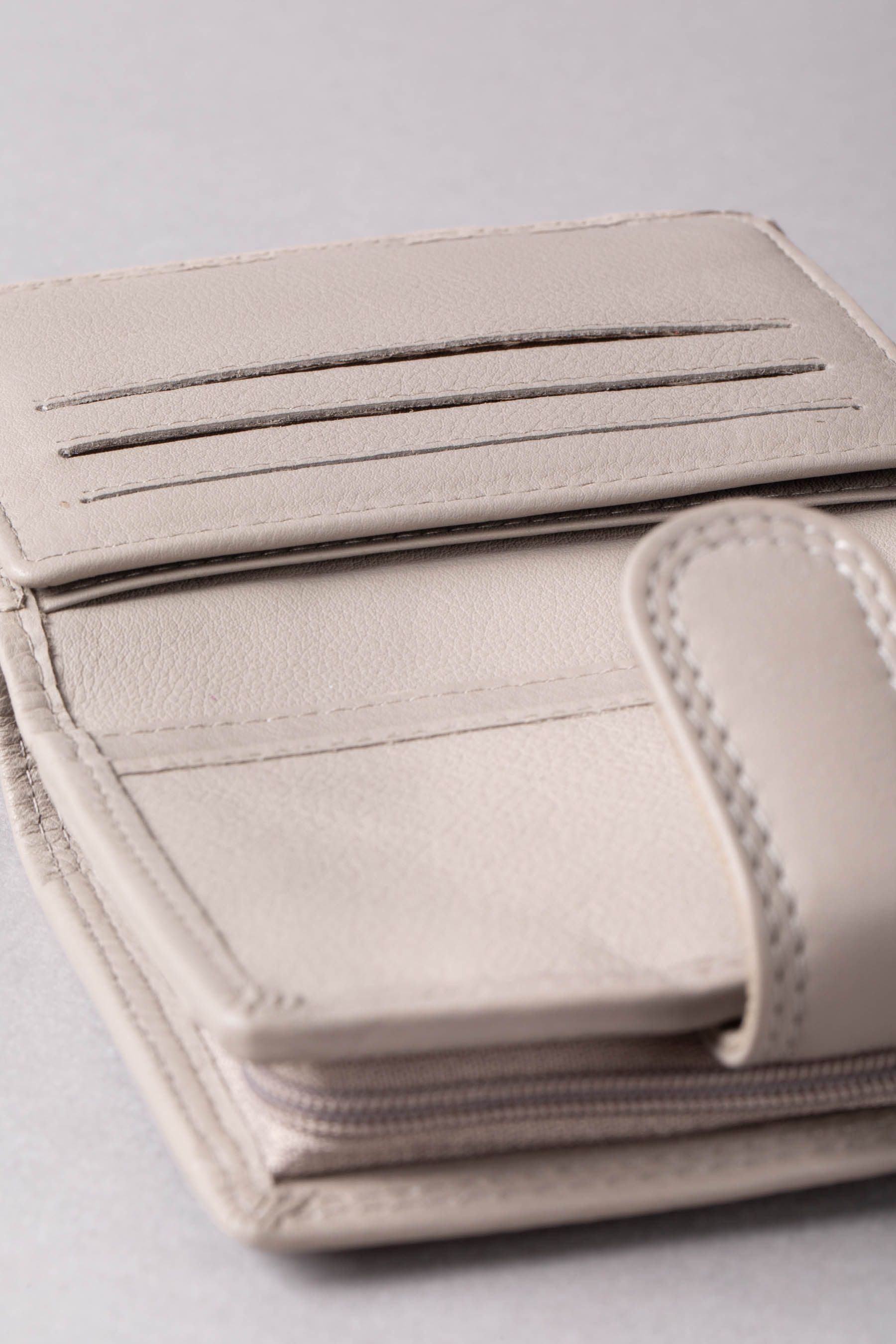 Buy Lakeland Leather Grey Small Leather Tab Purse from the Next UK ...