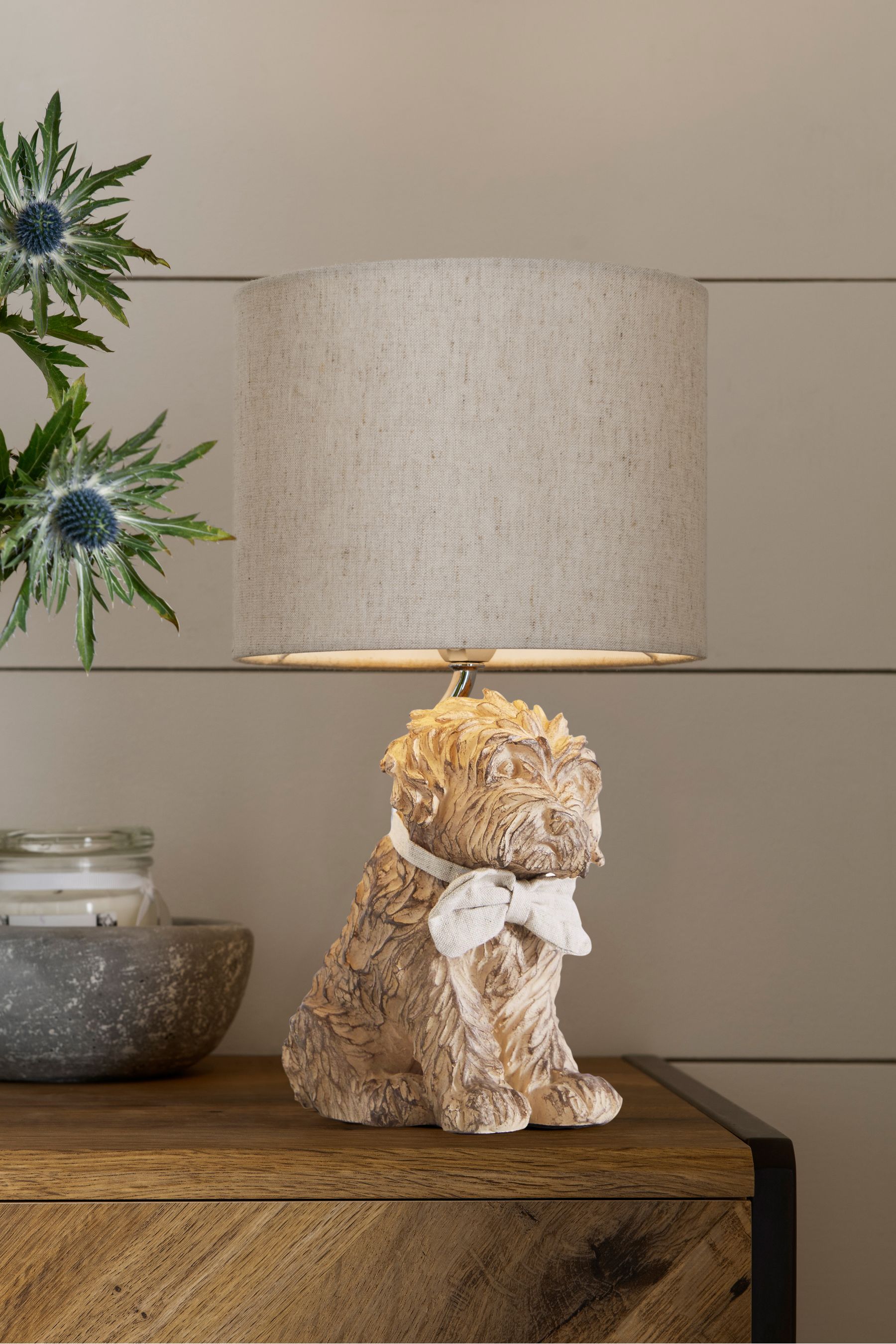 Buy Natural Charlie Table Lamp from the Next UK online shop