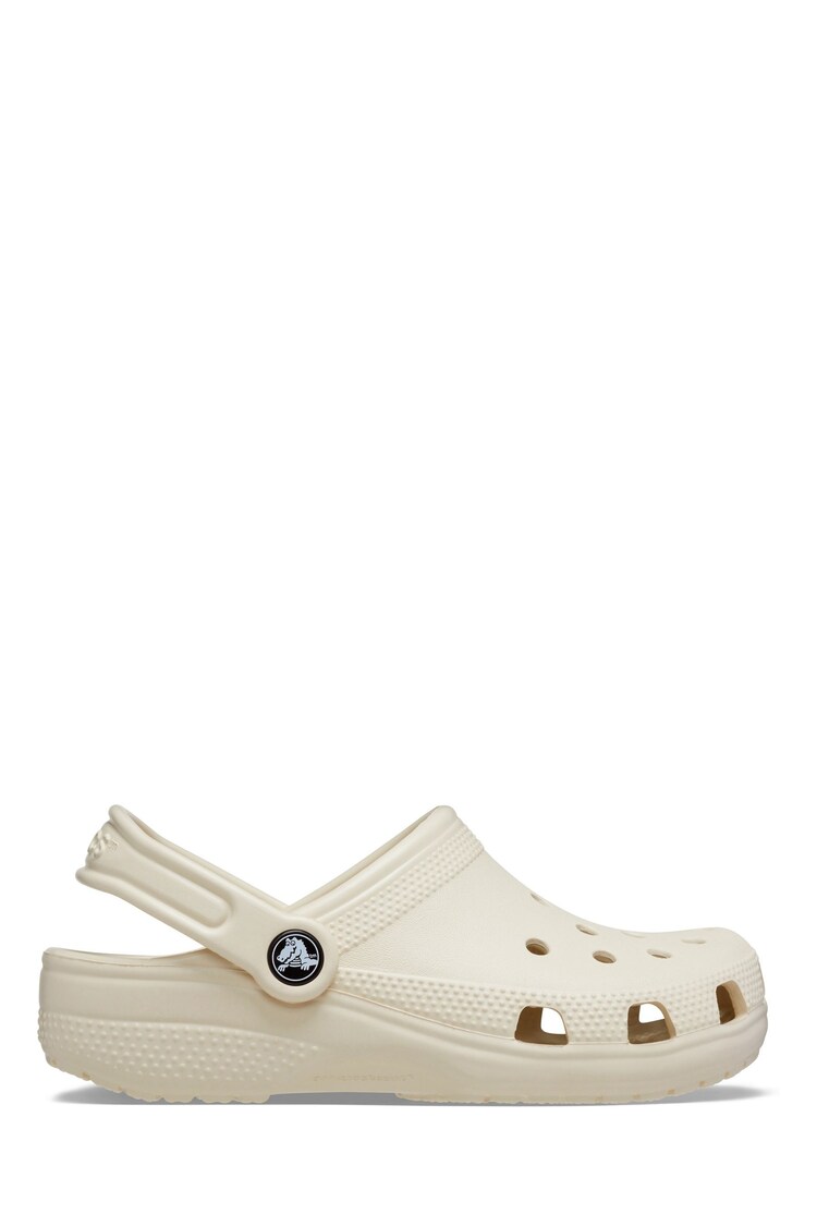 Buy Crocs Cream Classic Kids Unisex Clogs from the Next UK online shop