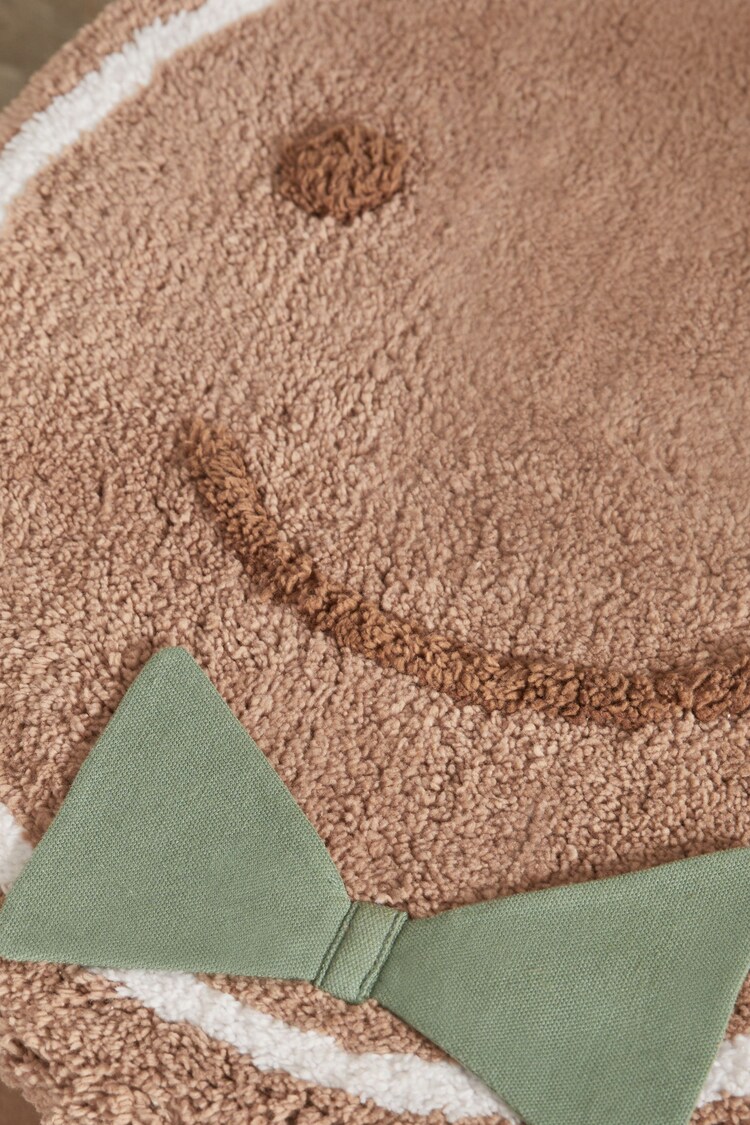 Buy Natural Christmas Gingerbread Ped Set 100% Cotton Bath Mat from ...