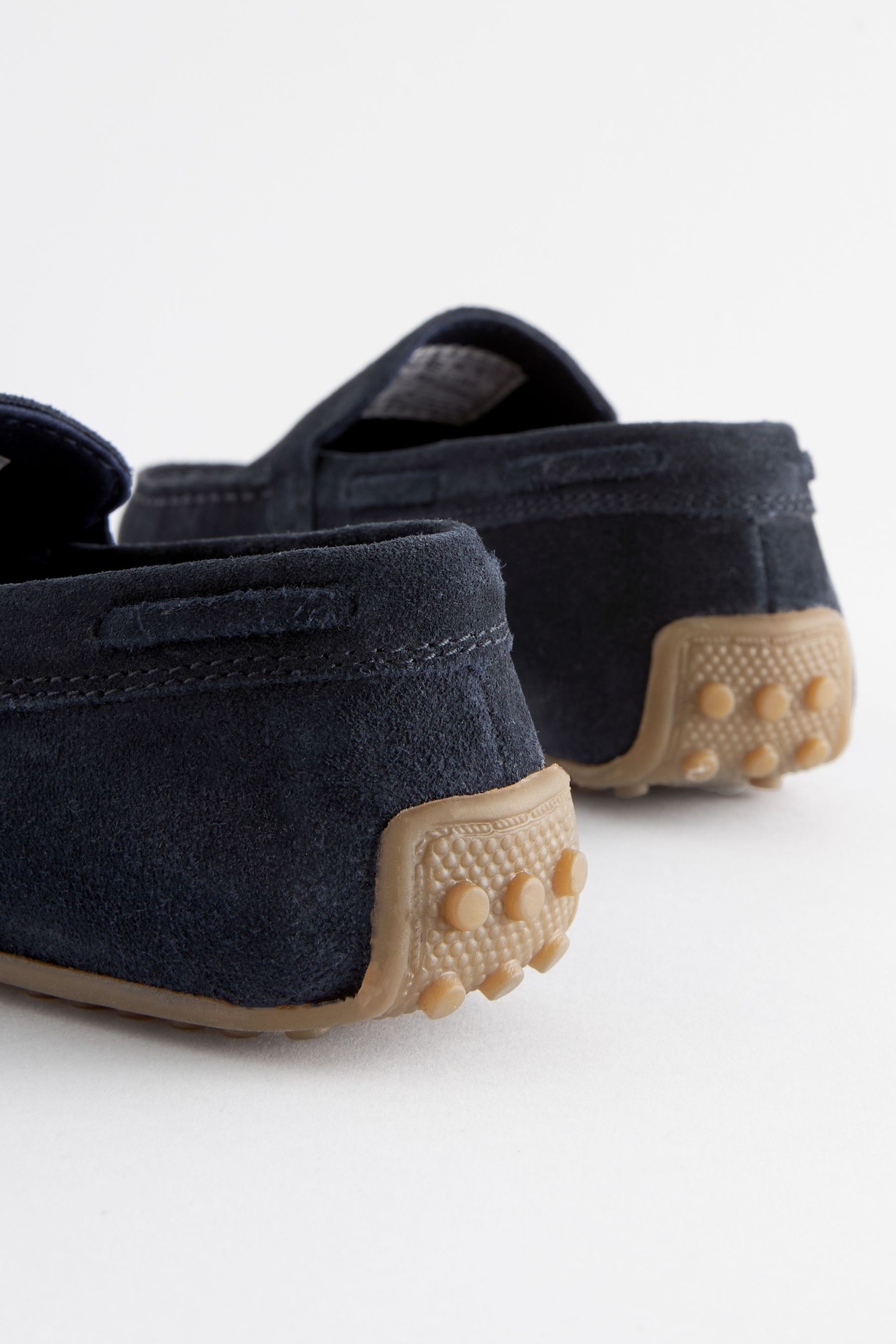 Buy Navy Suede Loafers from the Next UK online shop