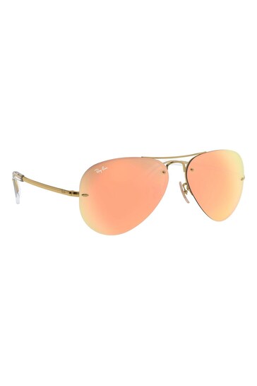 Buy Ray-Ban Aviator Lightforce Sunglasses from the Next UK online shop