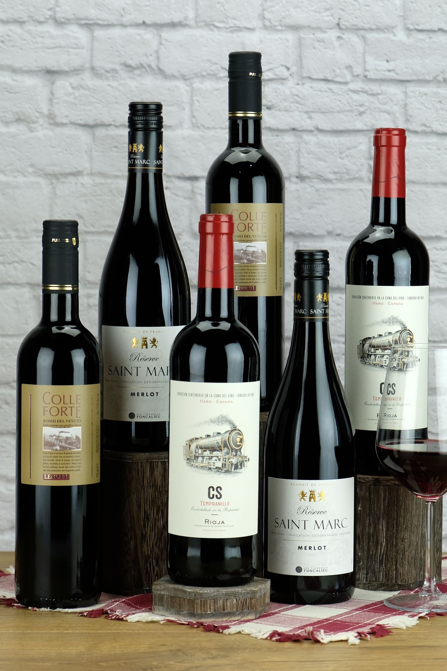Buy Le Bon Vin Good Old World Red Wine Mixed Half Case 75cl from the ...