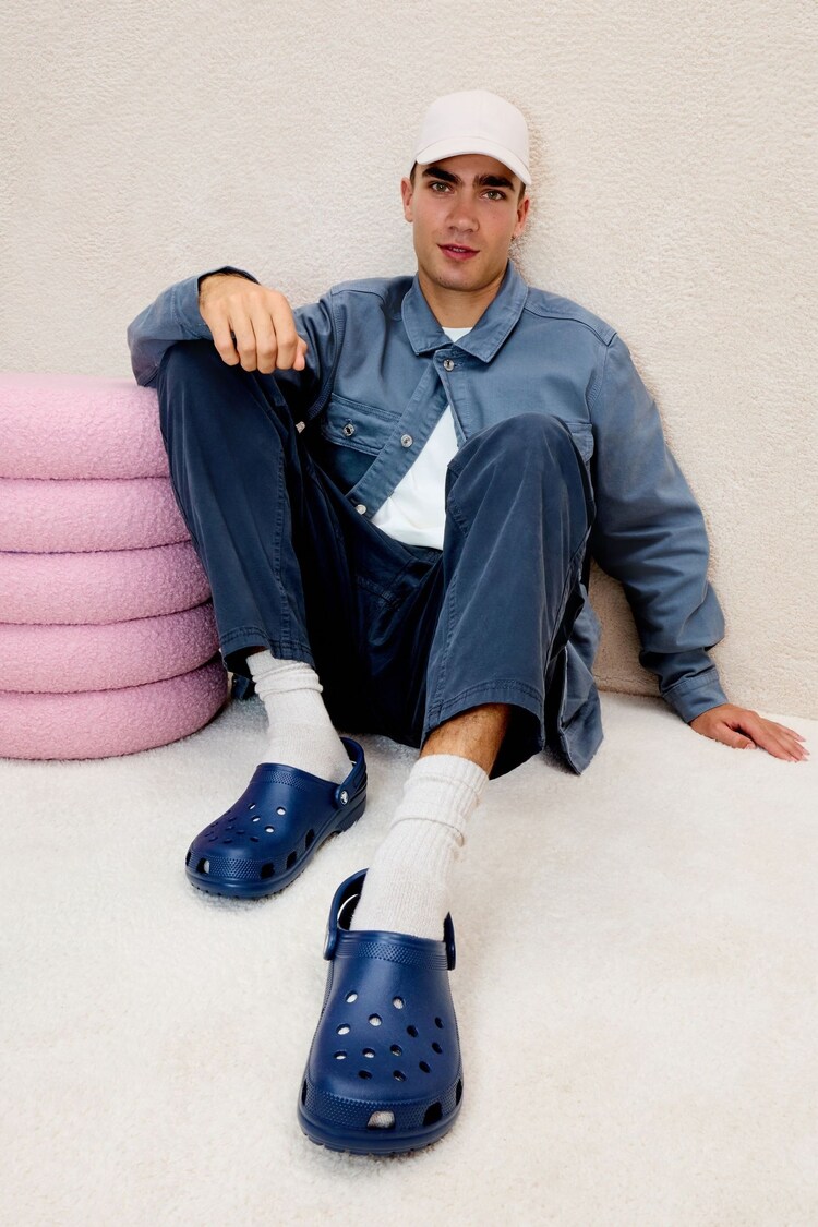 Buy Crocs Navy Adults Classic Clogs from the Next UK online shop